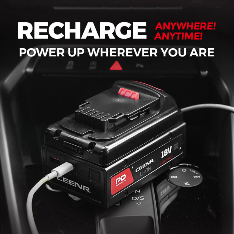 Ceenr PDnation Universal Power Tool Battery Kits Archives - Ceenr Batteries